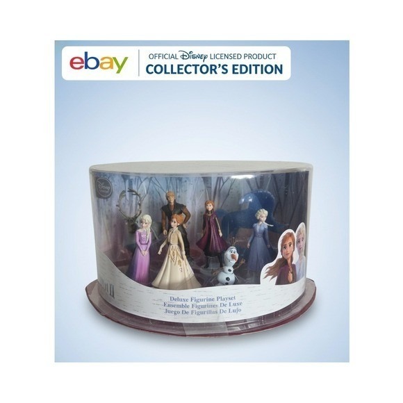 Disney | Toys | Disney Frozen Deluxe Figurine Playset Anna Elsa Olaf ...